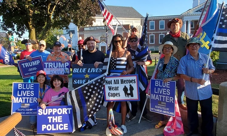 Back the Blue | Super Happy Fun America